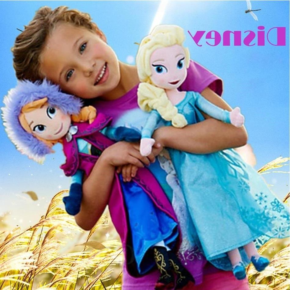 40cm zmrazené princezna Anna Elsa plyšové panenky hračky Sněhová ...